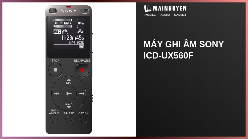 Máy ghi âm Sony ICD-UX560F(L07252) | mainguyen.vn
